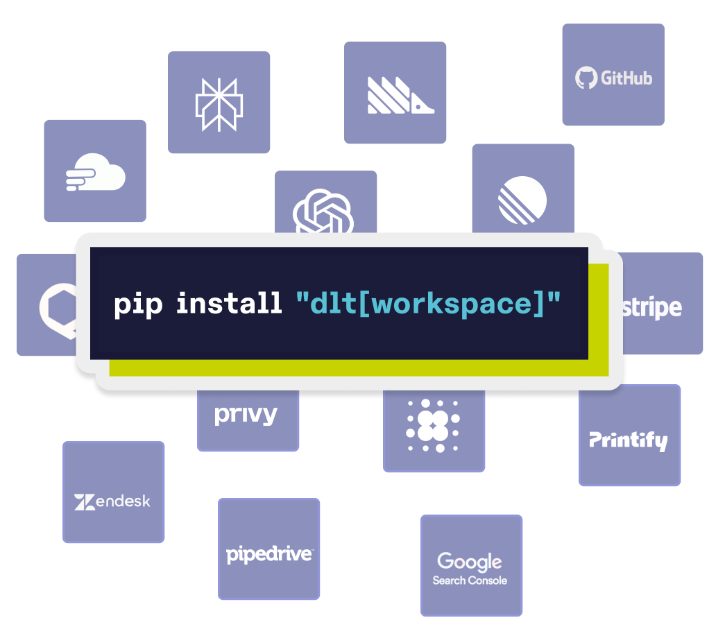 Create, debug & maintain dlt pipelines in production - dltHub Workspace